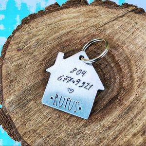 Dog | Custom House Dog Name Tag Aluminum | Poshmark